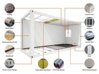 China 18 Square Meters of Mobile Houses Quickly and Easily Assembled with 5950 mm Length for sale