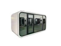 China Outdoor Modern Prefab House Mobile Working House Office Pod Apple Cabin with Design for sale