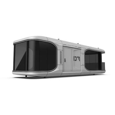 China Discover the Perfect Combination of Style and Function End Prefabricated Capsule House for sale