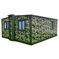 China EPS Sandwich Panels Wall 20ft 40ft 3 Bedrooms Collapsible Expanding Container Home House for sale