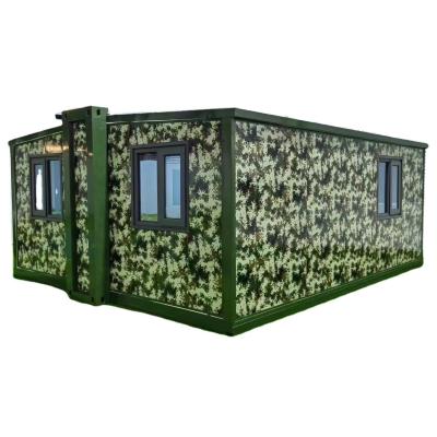 China EPS Sandwich Panels Wall 20ft 40ft 3 Bedrooms Collapsible Expanding Container Home House for sale