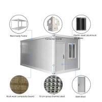 China Modular Moveable Container Folding House with Online Technical Support and Moveable for sale