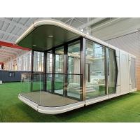 China Contemporary Design Style Glass Cottage for Couples Holiday in Outdoor Relaxation for sale