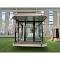 China Contemporary Design Style Glass Cottage for Couples Holiday in Outdoor Relaxation for sale
