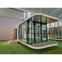 China Contemporary Design Style Glass Cottage for Couples Holiday in Outdoor Relaxation for sale