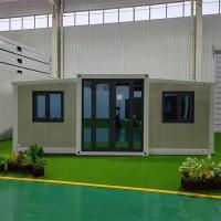 China 20 ft 40 ft 3 Bedrooms Luxury Collapsible Expanding Container Home House for Materials for sale