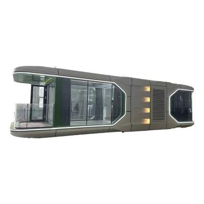 China Prefab Portable Mobile House Contemporary Space Capsule House for Coffee for sale
