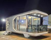 China Coffee Mobile Prefab Space Capsule House Manufactured by Luxury Beach Villa for Sale for sale