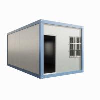 China Q235/Q345 Light Steel Frame Folding Container House for Quick Construction for sale