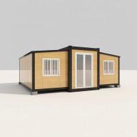 China 20ft Double-Wing Container House with EPS Sandwich Panel Roof and MGO Board Floor for sale