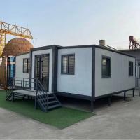 China Foldable Residential Container Houses 20 Ft Double-Wing Expansion Box for Easy Living for sale