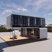China Contemporary Prefab Modular House Supply Movable Apple Cabin with Easy Installation for sale