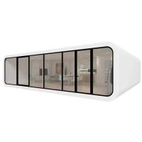 China Modular Prefab Tiny Homes Container Office Portable Apple Home Pod Movable Apple Cabin for sale