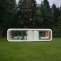 China Modular Prefab Tiny Homes Container Office Portable Apple Home Pod Movable Apple Cabin for sale