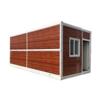 China Modular Room PVC Board Floor Foldable Container House for Store Hotel Engineering Hospital for sale