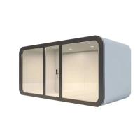 China Upgrade Your Campsite with Capsule House Luxury Modern Prefab Homes The Perfect Choice for sale