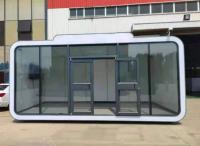 China Upgrade Your Campsite with Capsule House Luxury Modern Prefab Homes The Perfect Choice for sale