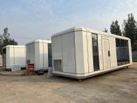 China Wall of Rock Wool Sandwich Panel Outdoor Glass Bright Cottage for Romantic Holiday for sale