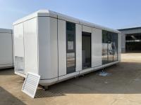 China Wall of Rock Wool Sandwich Panel Outdoor Glass Bright Cottage for Romantic Holiday for sale