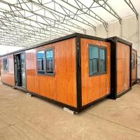 China Collapsible Container Houses Modern Design and Prefabricated for Temporary for sale