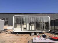 China Portable Starry Sky Room Capsule House Expandable Container Apple Cabin for sale
