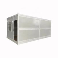 China Folding Container House for as Prefab Office Q235/Q345 Light Steel Frame for sale