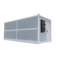 China 5950 Mm Prefabricated House Office Folding Flat Pack Container House for sale
