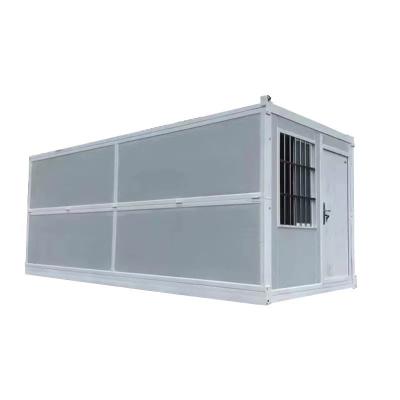 China 5950 Mm Prefabricated House Office Folding Flat Pack Container House for sale