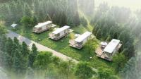 China Smart Windproof Hotel Building Mobile Prefab Space Capsule House with MGO Board Floor for sale