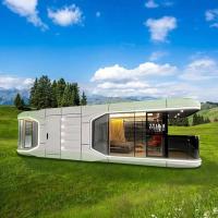 China Easy-To-Assemble Prefabricated Space Capsule House With MGO Board Floor for sale