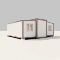 China 20 Ft Foldable Container Houses with Double-Wing Expansion Box Online Technical Support for sale