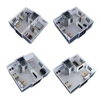 China Assembling Expansion Expandable Container House Homes With Aluminum Window for sale