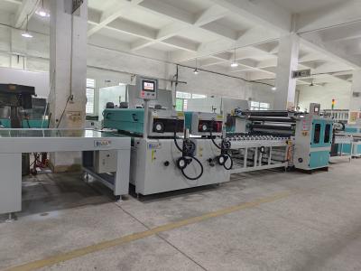China LED UV Laminating Machine 3500mm x 1720mm for Acrylic Plastic Calcium Silicate Board with 1-10m/min Speed for sale