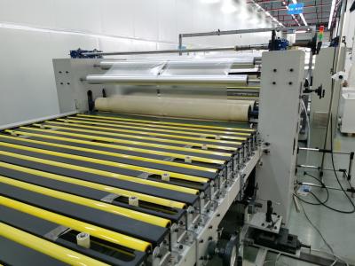 China PLC Control System Film Laminating Machine 0-100m/min Rewinding Speed for Performance for sale