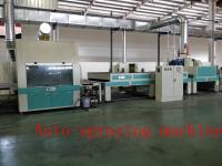 China Fully Automatic Spray Coating Machine with Customizable Width, Japanese Iwata Spray Guns & PLC Control for Industrial Applications for sale