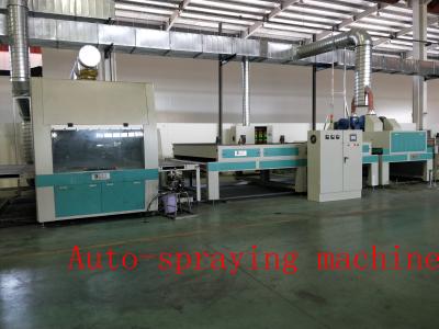 China Fully Automatic Spray Coating Machine with Customizable Width, Japanese Iwata Spray Guns & PLC Control for Industrial Applications for sale