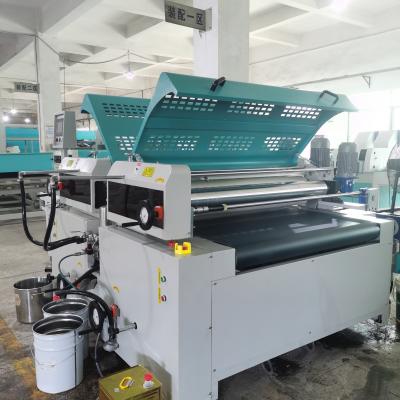 China Double Roller Coating Machine for Furniture Panel Surface Finishing High Gloss Paint Application System for sale