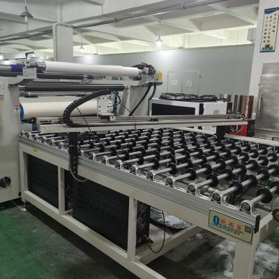 China High Speed Film Laminating Machine 1320mm Width 20m/min Automatic Film Cutting UV Coating for sale