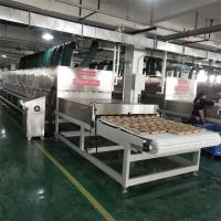 China 85kW Power Water Cooling Microwave Drying Machine 9 Stage for sale