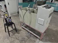 China Customizable Rotary Coating Sample Machine for Precision Interior Coating of Pulp Molded Meal Boxes for sale