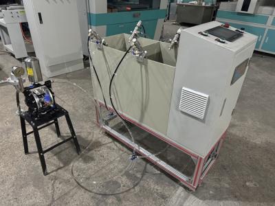 China Two-station Spin Coating Machine OSM-XT-450S with 400x400x500mm Spray Room and 0.95KW Power Consumption for sale