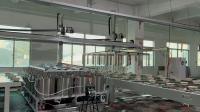 China 24-Station Spin Coating Production Line with 21m Drying & 4.2m Conveyor | Water-Based Barrier Coat System for sale