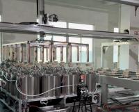 China High-Precision Automatic Spin Coating Line for Uniform Pulp Molded Product Interior Coating for sale