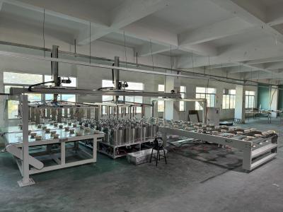China 24-Station Spin Coating Machine OSM-XT-2400T | 15kW 380V Industrial Coating Equipment with 304 Stainless Steel Construction for sale