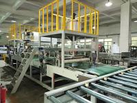 China Doctor Blade Coating Machine for Composite Panels XPS Gypsum Cement Board 100mm Thickness for sale