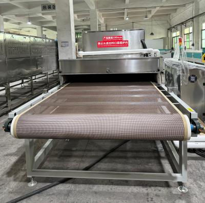 China Precision Multi‑Zone Microwave Dryer with Real‑Time Moisture Feedback for High‑Quality Pulp Molding for sale