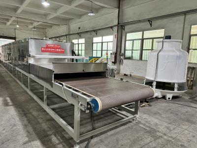 China Food Grade Microwave Sterilization Drying System 30kW 100kW Customizable for sale
