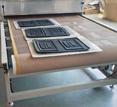 China High-Efficiency Microwave Drying Machine 12-110 kW for Bamboo Paper & Bagasse Pulp with 150-800 kg/h Capacity for sale