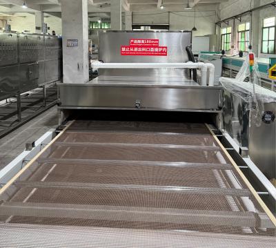 China Industrial Microwave Drying Oven 30kW 100kW for Pulp Molding and TCM Herbs Uniform Drying for sale
