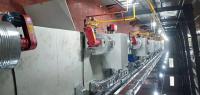 China 28m Natural Gas Industrial Dryer Drying Line 24kW with 4×200,000 kcal/h Burners for Pulp Molding for sale